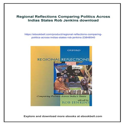 Regional Reflections Comparing Politics Across Indias States Rob ...