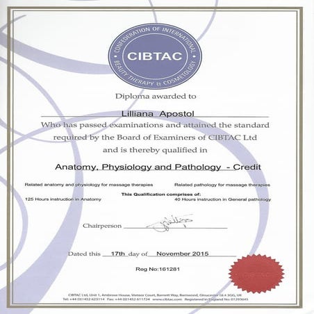 CIBTAC - Ananoty, Physiology & Pathology | PDF