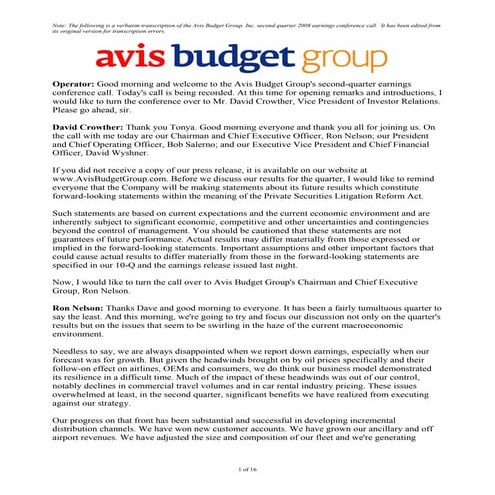 Avis InvestorPresentationCreditSuisse | PDF