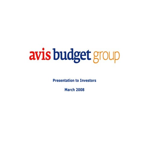 Avis InvestorPresentationCreditSuisse | PDF