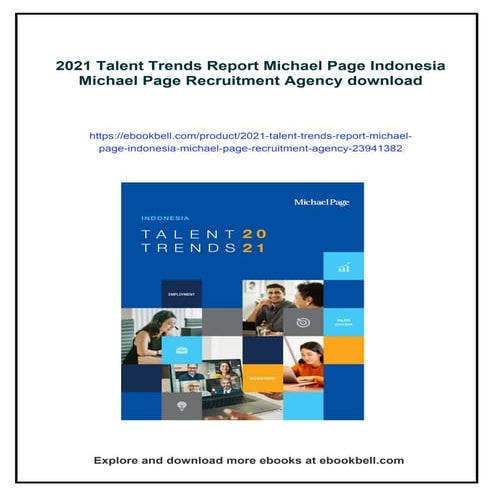 2021 Talent Trends Report Michael Page Indonesia Michael Page ...