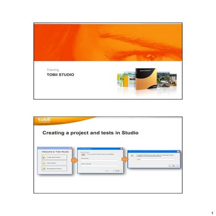 Tobii Studio Quick Start Guide | PDF