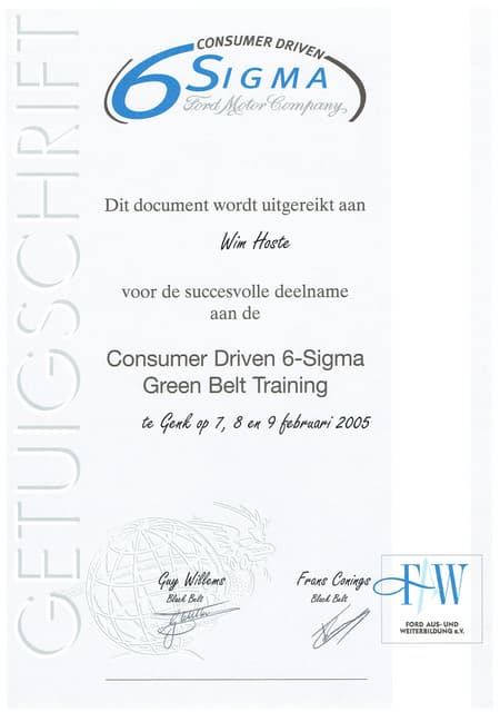 MBB Level 1 Certificate | PDF