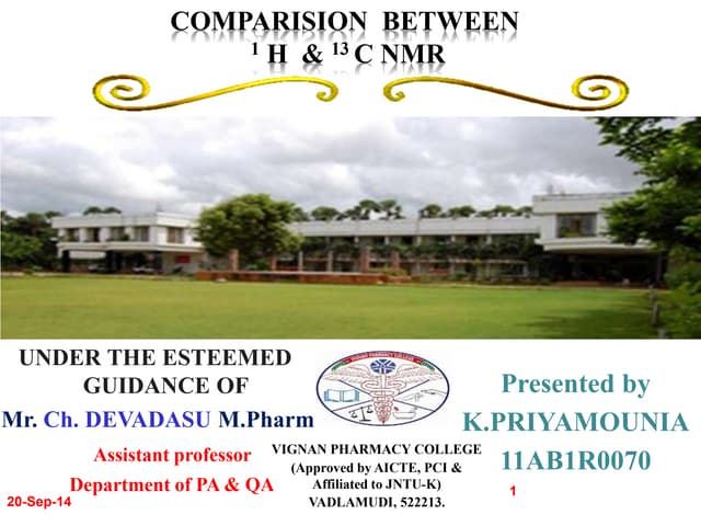 NMR Spectroscopy - Spin spin Coupling-Splitting ,Multiplicity, (n+1 ...