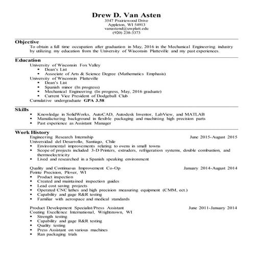 #1 Resume | DOC
