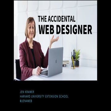 The accidental web designer - No Code Conf 2019 Workshop | PPT