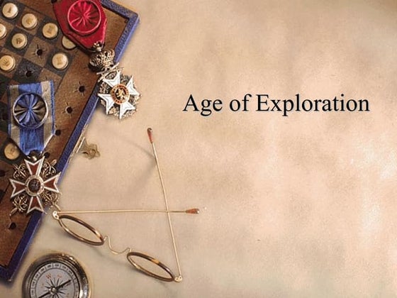 Age of Exploration Power Point | PPT