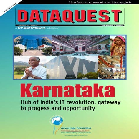 Karnataka GIM_Dataquest-IDC IT Sector Report_June2010 | PDF