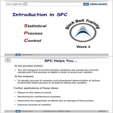 Javier Garcia - Verdugo Sanchez - Six Sigma Training - W2 Statistical ...