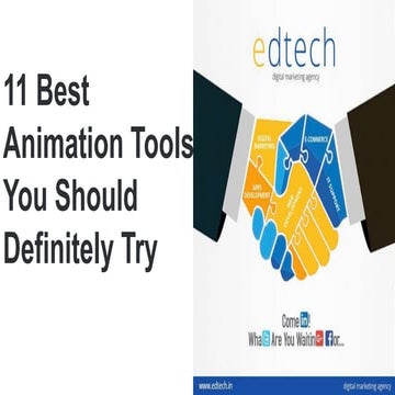 11 Best Animation Tools You Should Definitely Try.pptx | Computer ...