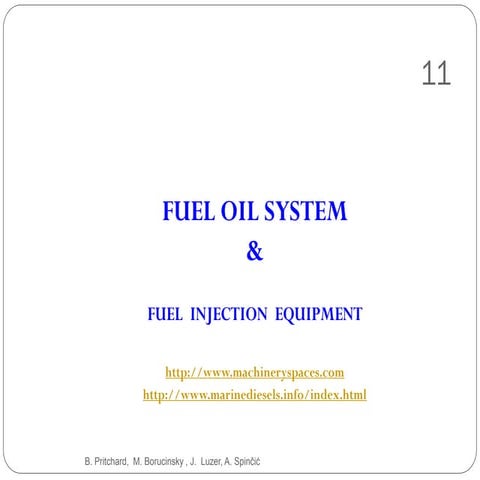Fuel system of HFO Plant | PPTX