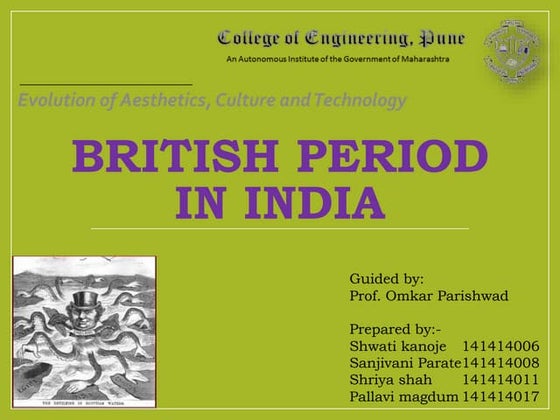 Colonization in india | PPTX