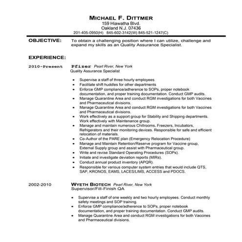 John J. Hopkins.Resume | PDF