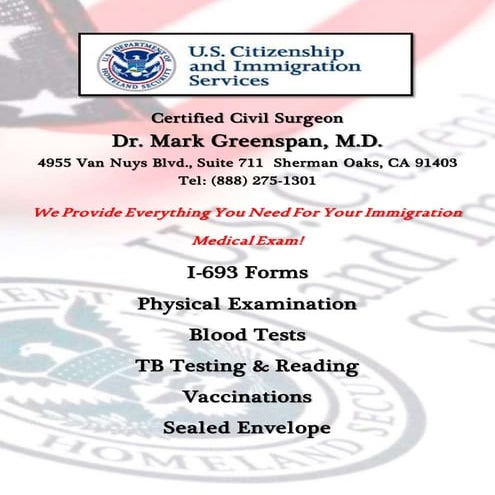 Immigration Medical Exam | DOCX | Healthcare Industry | Industries