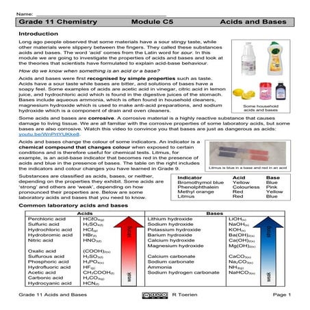 11C5 Acids and Bases Booklet 2025 RT.pdf