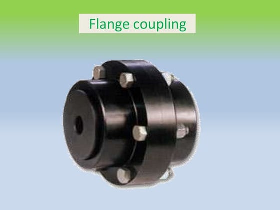 Bushed pin flange coupling | PPT