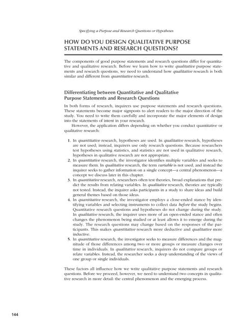 Quantitative chapter 4 | PPTX