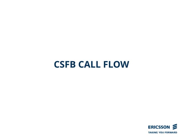 11 Csfb Call Flow Ii Ppt