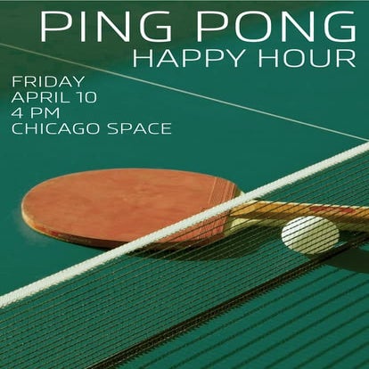 Ping Pong Social Hour POSTER | PDF