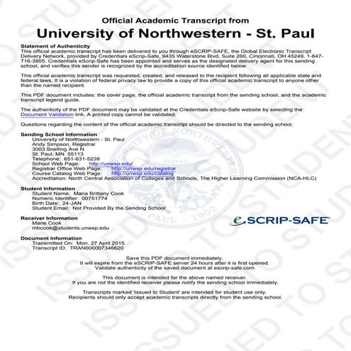 completed-transcript-7346620 | PDF