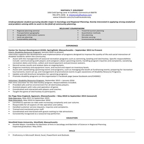 Gabrielle Resume | DOCX