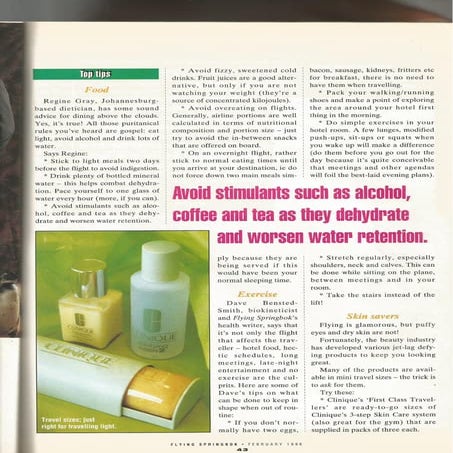 Article Springbok Magazine | PDF