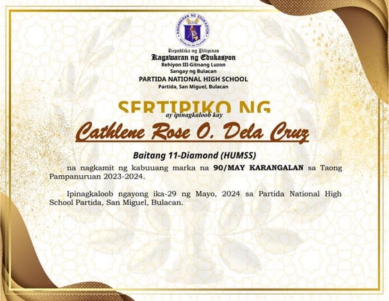 Conduct-Award-Certificate 11 FOR BOYSCOUTx | PPT