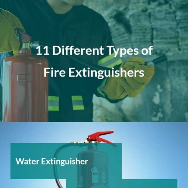 11 different types of fire extinguishers | PDF