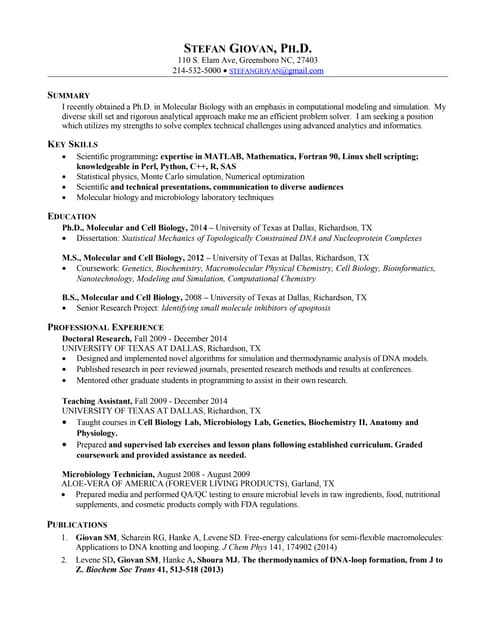 CurriculumVitae | DOC