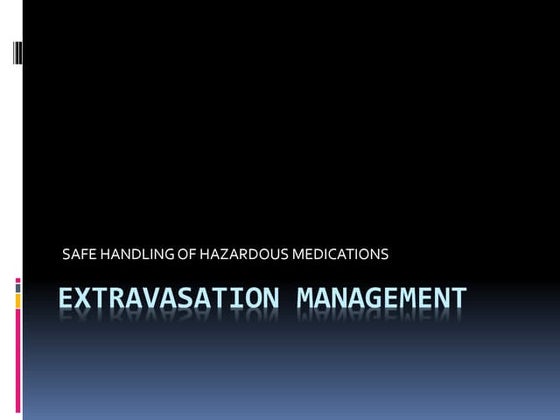 infiltration and extravasation.pptx