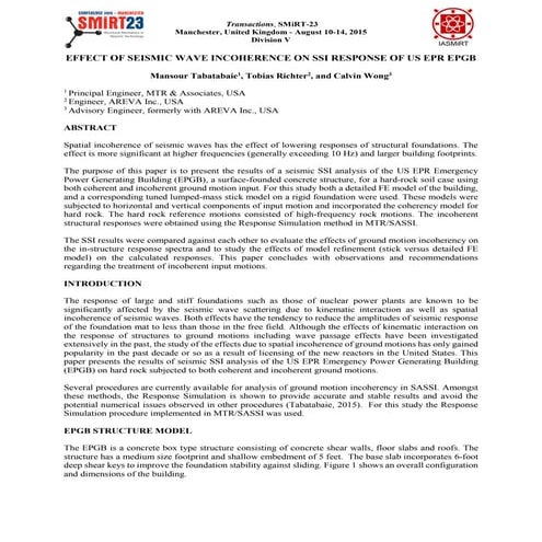 SMiRT-23_EPGB Paper-495 | PDF