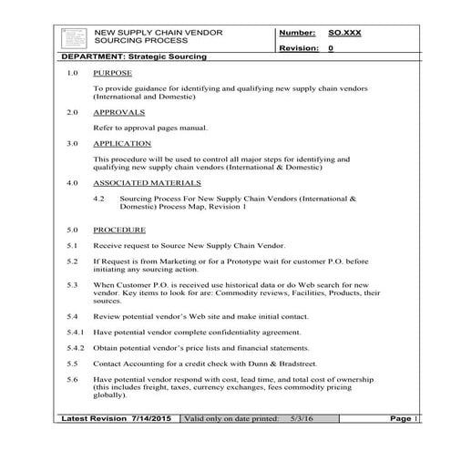 3 Sample Procedures | PDF