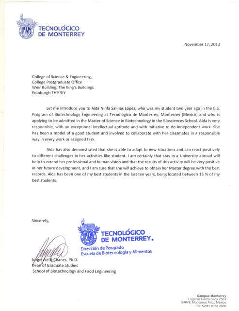 letter Dr. Hugo Mujica MSc | PDF
