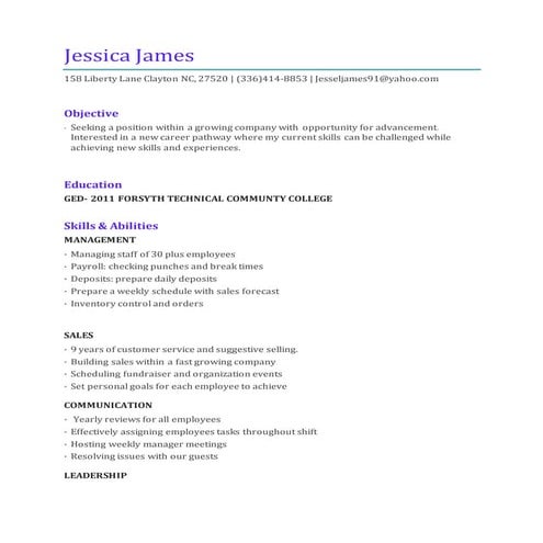 Jesse Resume | DOCX