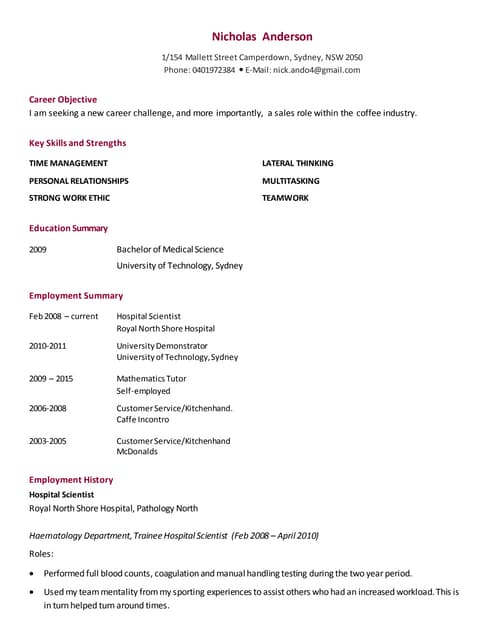 Ellen Sticka resume 2016 | PDF