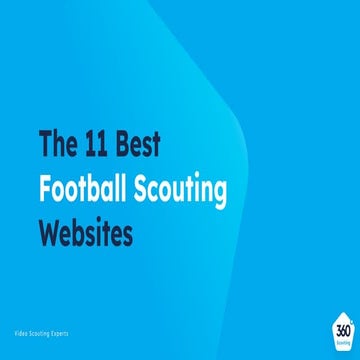 The Best Football Scouting Websites: 11 Great Examples | PDF | Soccer ...