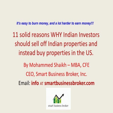 NRI Investment in India 8 Points for NRI Investment in Real Estate | PPTX