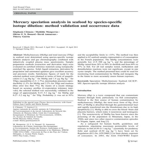 STANDARDISATION OF PURIFICATION OF MERCURY.pptx