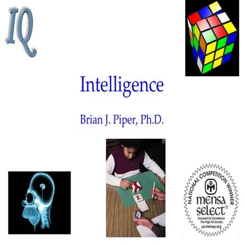 Introductory Psychology: Intelligence | PPT