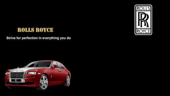 Rolls Royce Presentation | PPT