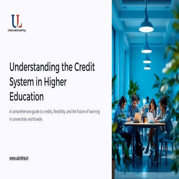 Understanding the Credit System in Higher Education | PDF