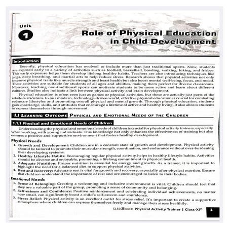 11 Physical activity trainer chapter 2 props and equipment | PDF