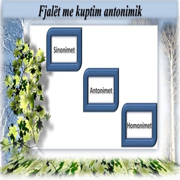 11Prezentimi-Sinonimet, antonimet, homonimet.pptx