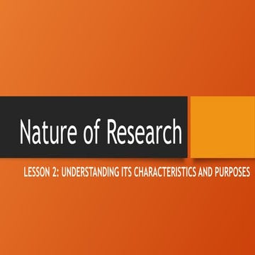 PRACTICAL RESEARCH 1 NATURE OF RESEARCH.pptx