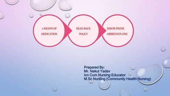 NARCOTICS- POLICY AND PROCEDURES FOR ITS USE | PPTX