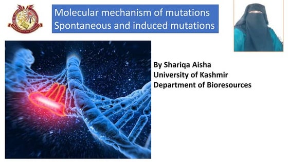 ISOLATION AND DETECTION OF MUTANTS | PPT