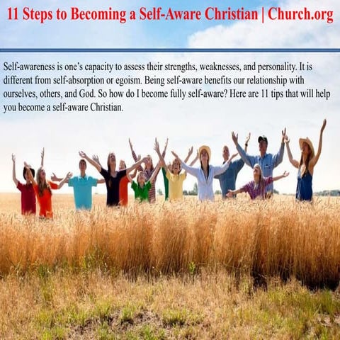 11 Steps to Becoming a Self-Aware Christian | Church.org