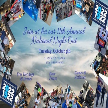 11th Annual National Night Out - Centennial Event | PDF