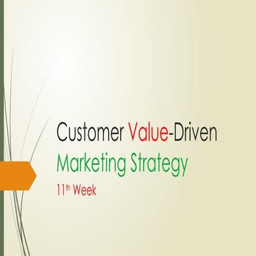 11th Week Customer Value Driven Strategy.pptx