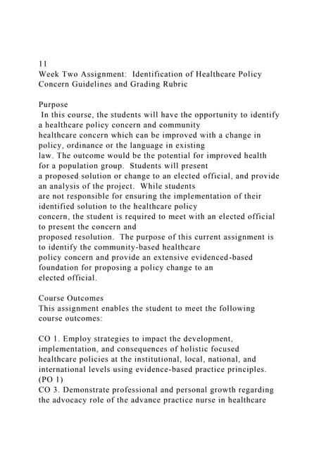 Assignment Assessing a Healthcare Program Policy EvaluationP.docx | Healthcare Industry | Industries